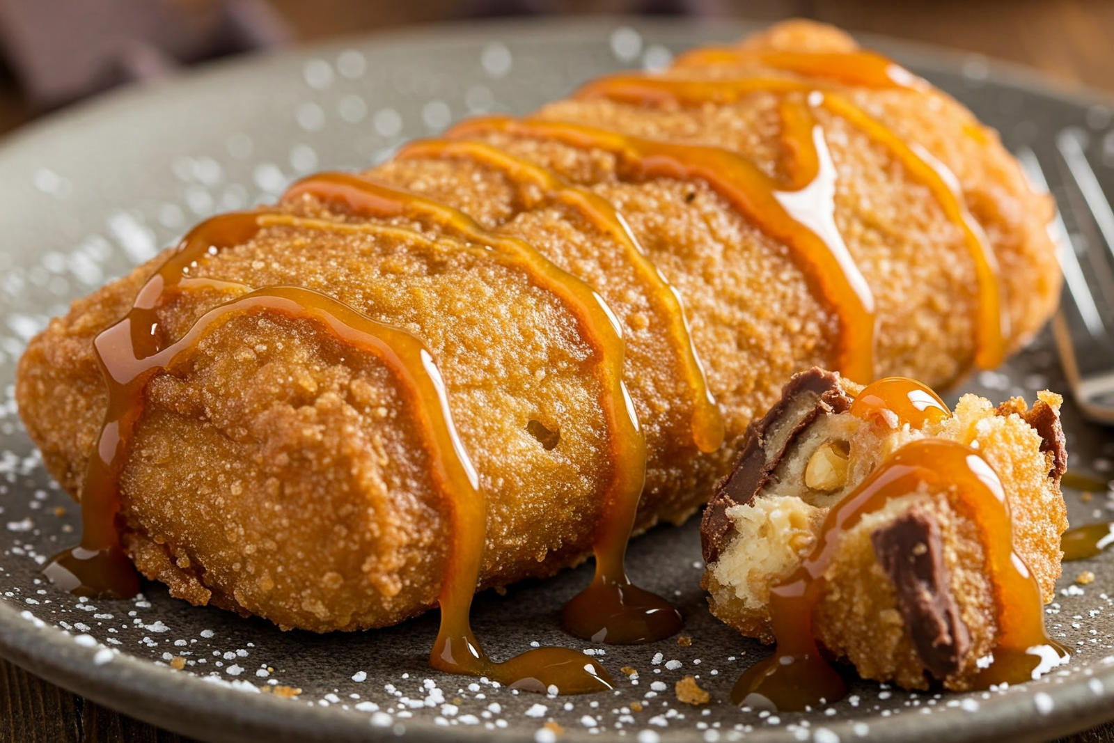 Deep Fried Snickers Recipe – Easy Fair-Style Dessert – FryAway