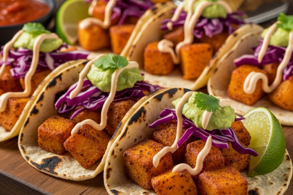 Crispy Butternut Squash Tacos for Fall Nights – FryAway
