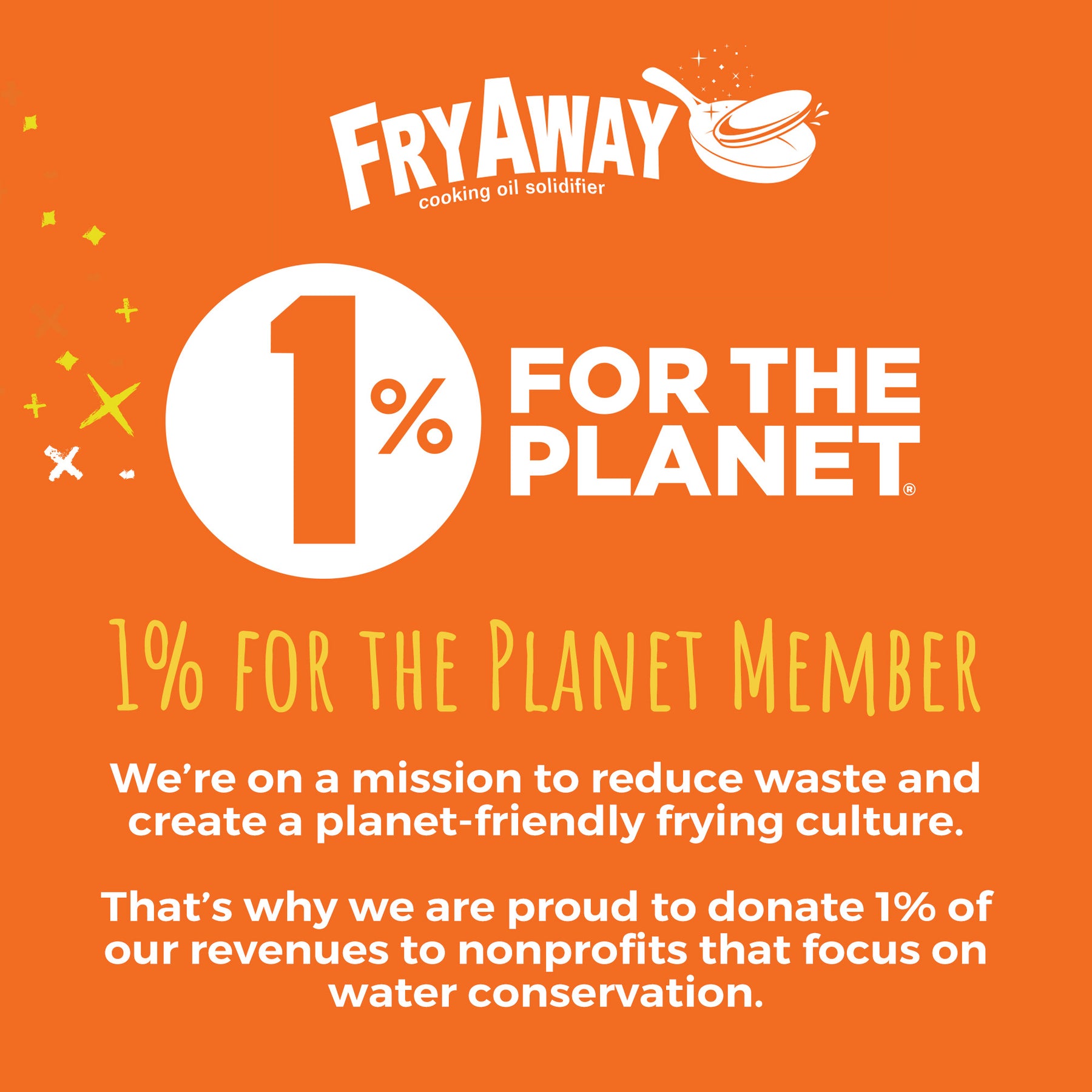 FryAway Pan Fry: Cooking Oil Solidifier for Easy Cleanup | FryAway.co