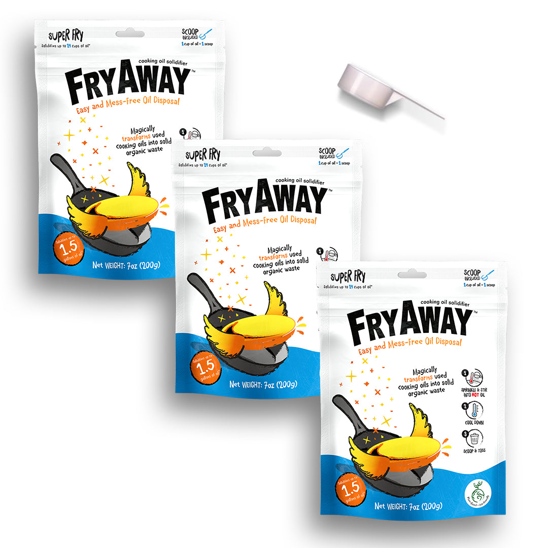 Buy Waste Cooking Oil Solidifier Online - Shop FryAway